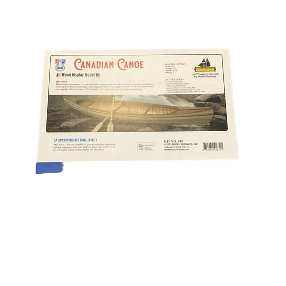 Midwest | Toys | Canadian Canoe Wood Model Kit | Poshmark